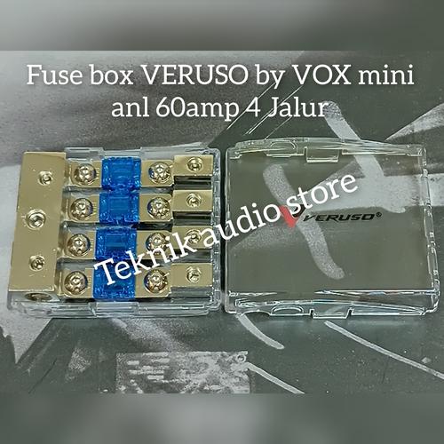 Jual Fuse BOX mini anl 4jalur 60amper Veruso by VOX - Jakarta Pusat ...