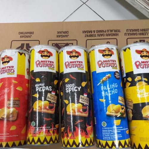 Jual Snack MISTER POTATO CRISPS, All Varian Rasa, 85g - Kota Tangerang ...