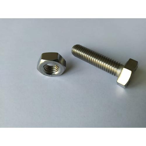 Jual Mur Baut Hexagon SUS304 - M10 x 20mm - Grade A2-70 - Hex Bolt Nut ...