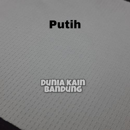 Jual Bahan Kain DriFit Polymesh / Waffle / umbro Dryfit - Putih - Kota ...