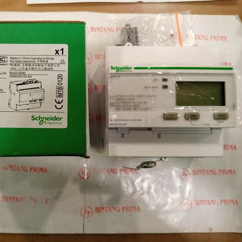 Jual Digital KWH Meter / KWH Listrik Digital 3P 63A A9MEM3155-T ...