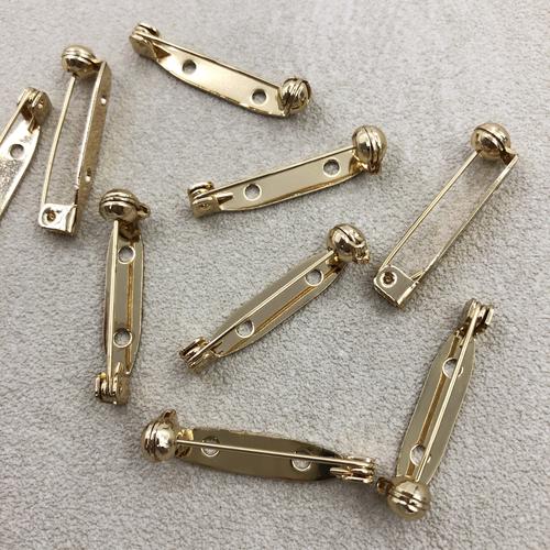 Jual Bros polos safety lock brooch gold - Jakarta Barat ...