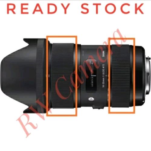 Jual Karet Lensa Sigma 18-35mm F1.8 18-35 EX DC HSM Rubber Lens Canon ...