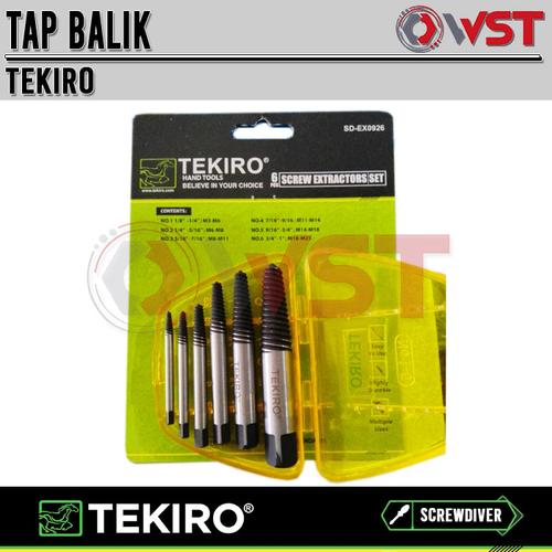 Jual Tekiro Tap Balik Set 6 pcs - Kota Surabaya - WIJAYA SANTOSO TEKNIK ...