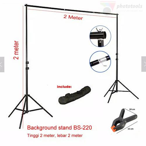 Jual Background stand 2 x 2 meter - Kota Surabaya - Phototools | Tokopedia