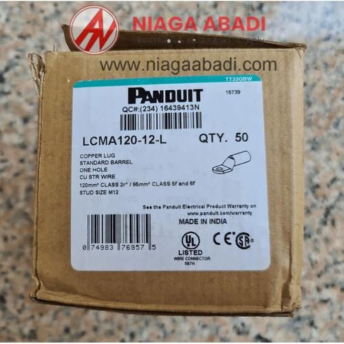 Jual Panduit Skun Kabel Copper Lug LCMA120-12 Standard Barrel One Hole ...