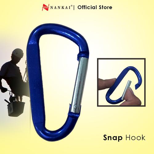 Promo Gantungan Kunci Carabiner 7x70( minimal pembelian 5pcs) Biru ...