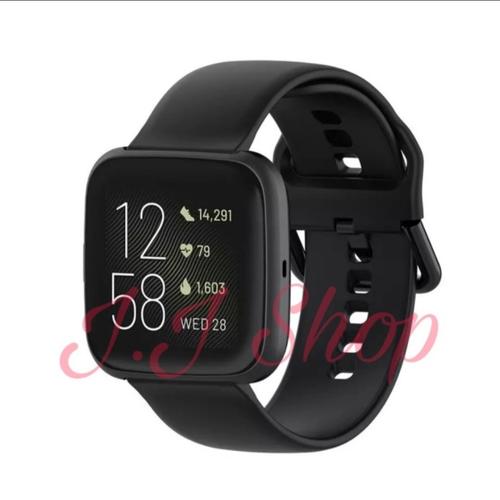 Jual Strap Soft Silicone Rubber Watchband Fitbit Versa 2 Lite Tali Jam ...