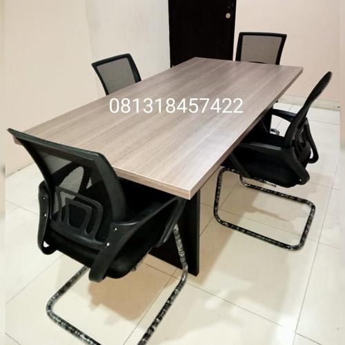 Jual Meja Meeting Rapat uk. 180x90x75 cm dengan 4 kursi - Jakarta Timur ...