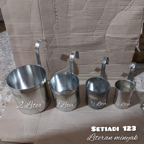 Jual Literan Minyak 1 Liter / Canting Minyak / Takaran Minyak - canting ...