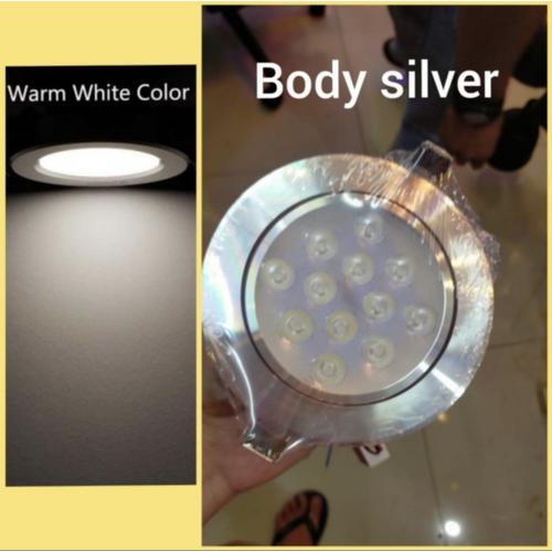 Jual Lampu led downlight 12 watt 12 mata led panel inbow 12 watt led ...