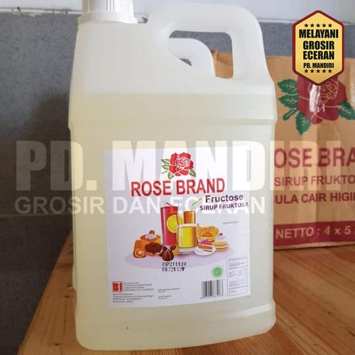 Jual ROSE BRAND GULA CAIR 5 KG / FRUCTOSE ROSE BRAND / SIMPLE SYRUP ...