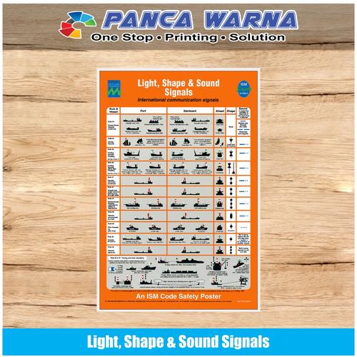 Jual Stiker Kapal Safety Sign Light,Shape& Sound Signal ISM Code ...
