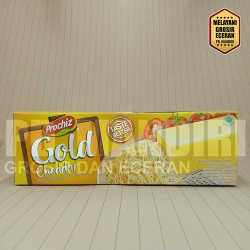 Jual PROCHIZ GOLD CHEDDAR 2 KG / BLOCK PROCESSED CHEDDAR CHEESE - Kota ...