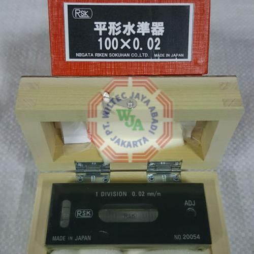 Jual Waterpass RSK (Japan) - Precision flat level 100mm / 4" (0.02 ...