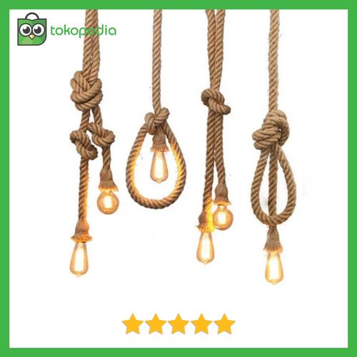 Jual Lampu Gantung Vintage Industrial Design Rumah Hias Rustic Kap ...