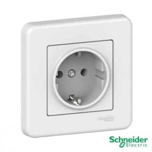 Jual SCHNEIDER STOP KONTAK LEONA LNA2900121 1GANG WITH CHILD PROTECTION ...