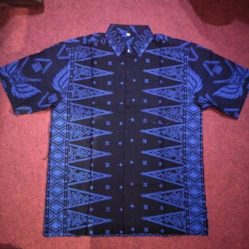 Jual BAJU KEMEJA BATIK PRIA LENGAN PENDEK BATIK KHAS BADUY BANTEN SUNDA - M - Kab. Lebak ...