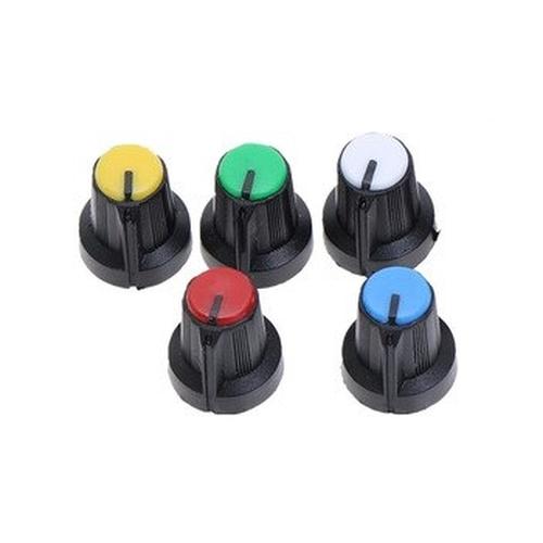 Jual Knob Potensio Plastik Warna Tutup Potensiometer Putar Knob Volume - @Kuning - Jakarta Barat ...