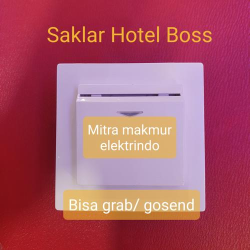 Jual Saklar Kartu Boss / Saklar hotel Boss Schneider Clipsal Boss ...