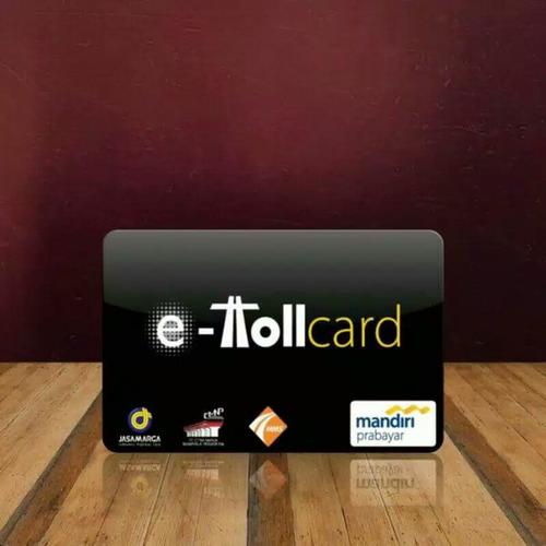 Jual Mandiri eTOLL Card HITAM - Classic Edition eMoney - Kota Bekasi ...