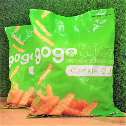 Jual Kentang Goreng Go Go Fries 1 kg / Gogo Fries Crinkle Cut / Halal ...