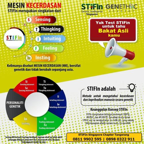 Jual STIFIn Test Intelligence Genetic | Tes STIFIn Personal dan ...