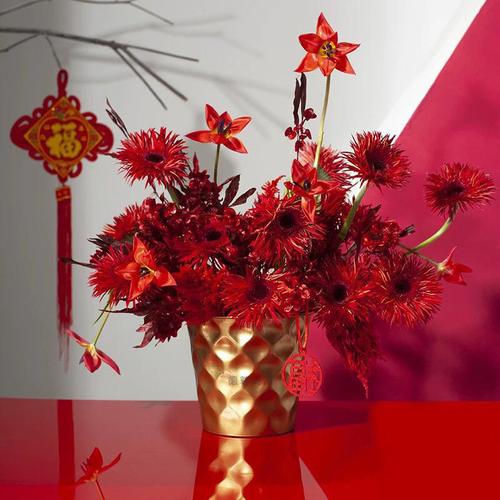 Jual Vas Bunga Tembaga Emas Pot Meja Christmas Flower Vase Vas Meja ...