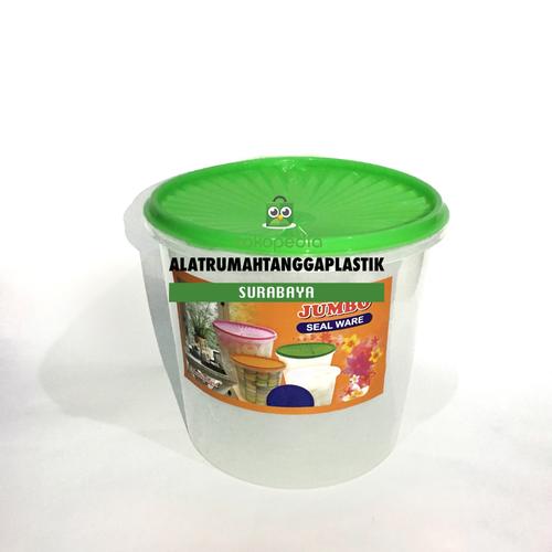 Jual KHUSUS GOJEK/ GRAB Toples Plastik 24 Liter Bulat / Toples 24Liter ...