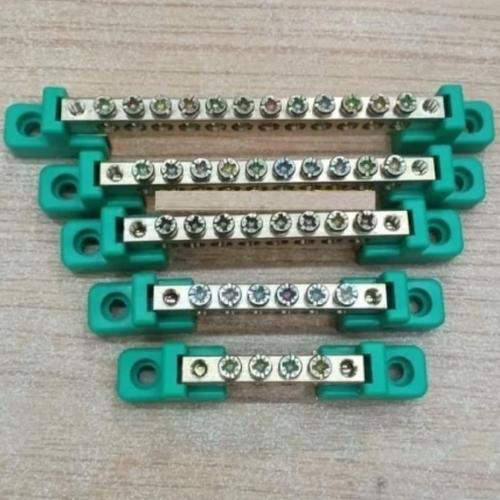 Jual Terminal Block Grounding 6 Pole Size 8 x 12 mm Baut M5 - Jakarta ...