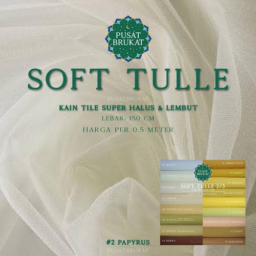 Jual SOFT TULLE 1/3 - KAIN TILE TULE POLOS HALUS & LEMBUT [harga per 0 ...