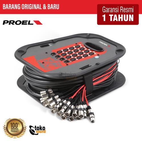 Jual PROEL EZBOX1604 Stage Box 16-in and 4-out with 15 meter cable ...