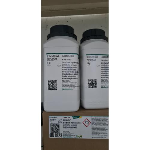 Jual SODIUM HYDROXIDE PELLETS FOR ANALYSIS MERCK 1 KG / 1.06498.1000 ...