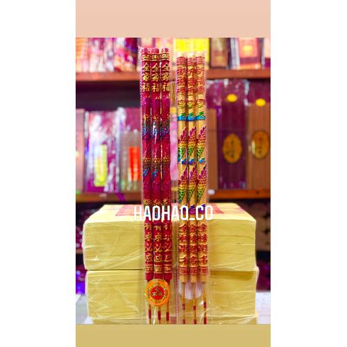 Jual Hio / Dupa 3 Batang Warna Bertulisan Dan Bergambar Naga 60 CM ...