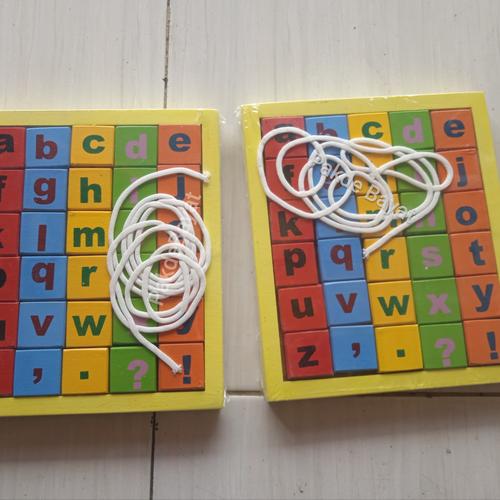 Jual Meronce Huruf Abjad Warna-warni (Huruf kecil) - Kab. Klaten ...