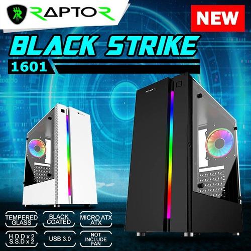 Jual Gaming Case Power Up Raptor Black Strike 1601 - Hitam - Kota Medan ...