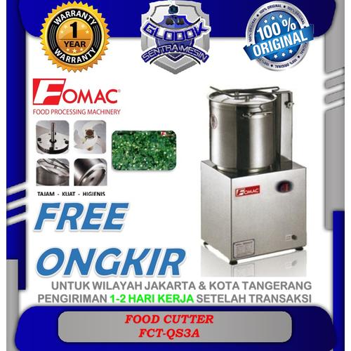 Jual Mesin Pemotong Buah dan sayuran Food Cutter FCT-QS3A FOMAC ...