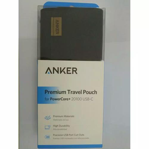 Jual Anker Pouch PowerBank 18X6cm PowerCore+ 20100 Case Brown A7098081 ...