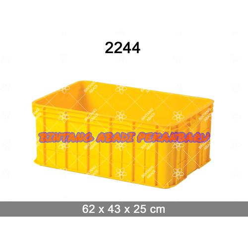 Jual 2244 KERANJANG PLASTIK CONTAINER INDUSTRI RABBIT - Biru - Kota ...