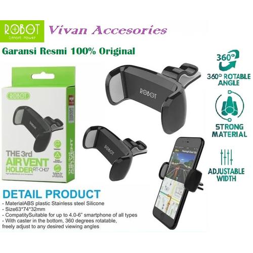 Jual Robot RT-CH07 Car Air Vent Stand Holder Stent - Jakarta Barat ...
