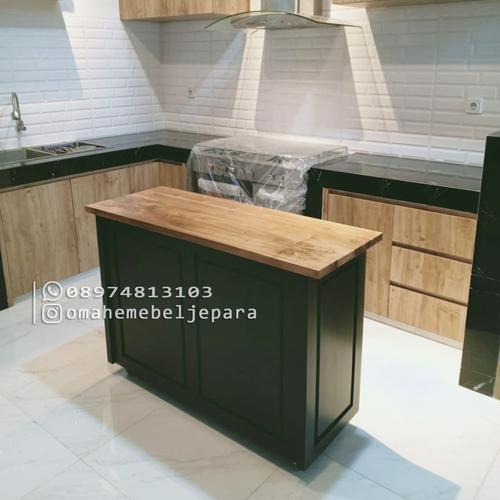Jual Meja island roda 120cm / Meja dapur / Meja makan - Kab. Jepara ...