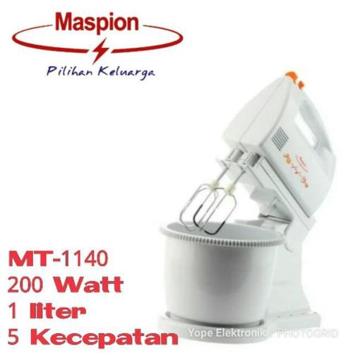 Jual Maspion Stand Mixer Com Pengaduk adonan Dengan Mangkok - Kota ...