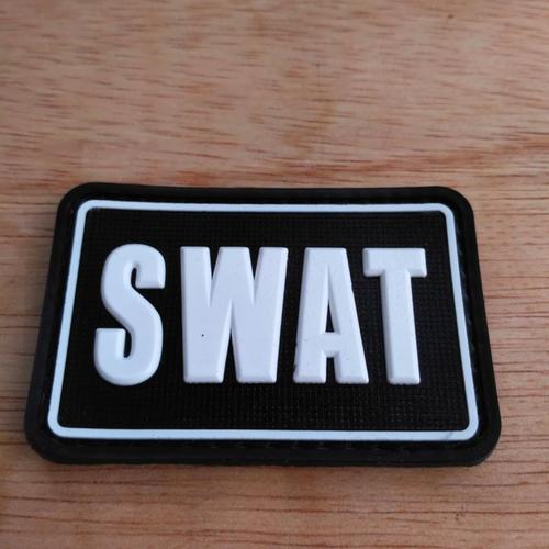 Jual Tactical Patch Swat emblem swat 3D Velcro Karet - Kota Medan ...