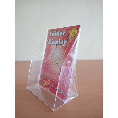 Jual Papan Label Akrilik Folder Display Akrilik Ukuran M - Kota ...