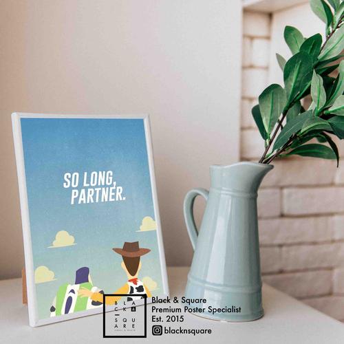 Jual Toy Story "So Long, Partner" - Premium Poster + Fiber Frame - 21x30cm - Jakarta Timur ...
