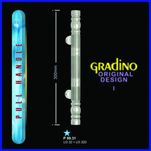 Jual PULL HANDLE PINTU SOLID / P 99.31 GRADINO / GAGANG PINTU STAINLES ...
