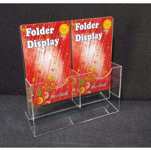 Jual Papan Label Akrilik Folder Display Akrilik Ukuran G2 (Small 2 ...