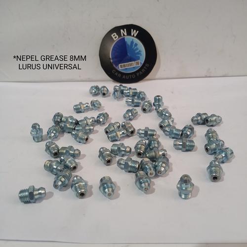 Jual NIPPEL GREASE NIPPLE / NEPEL GEMUK 8MM LURUS UNIVERSAL BERGARANSI ...
