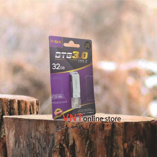 Jual OTG 32gb USB Flashdisk 3.0 to Type-C VGEN Flash Disk 32 gb V-GEN ...