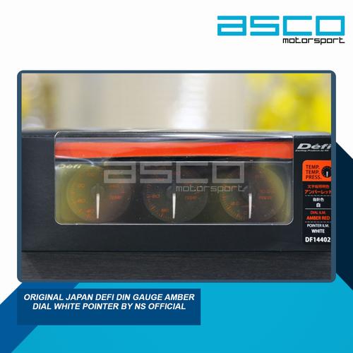 Jual Original Japan Defi Din Gauge Amber Dial White Pointer By NS ...